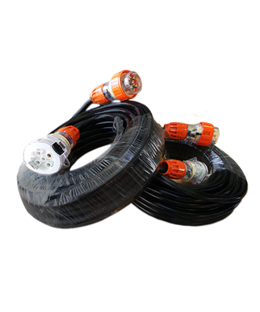 Extension Lead 32 Amp Rubber Flex - Pack